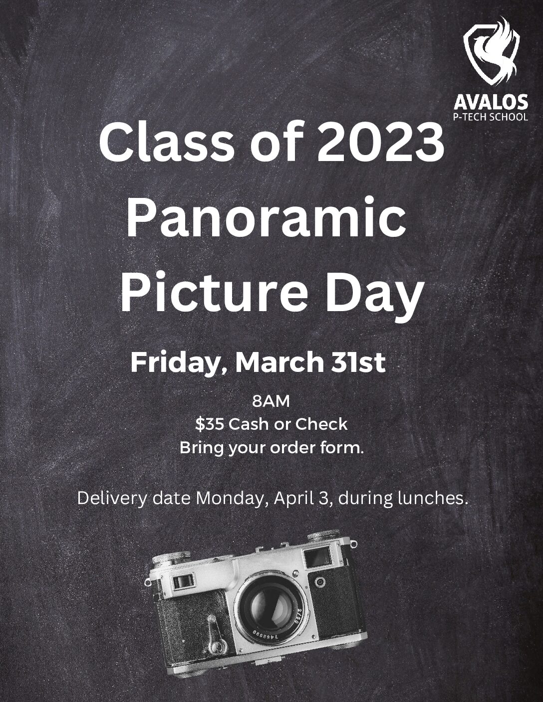Class of 2023 Panoramic Picture Day – Avalos P-TECH School